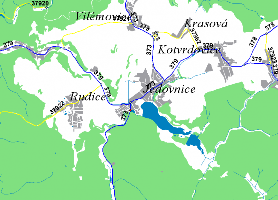 II/379 Lažánky - Jedovnice | Správa a údržba silnic Jihomoravského kraje