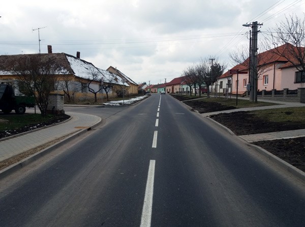 III/41322 Chvalovice průtah | Správa a údržba silnic Jihomoravského kraje